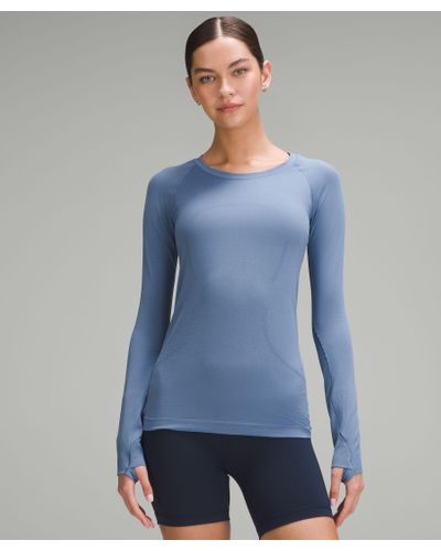 Blue lululemon Clothing for Women | Lyst
