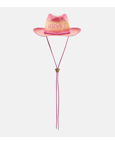 Pink Versace Hats for Women | Lyst