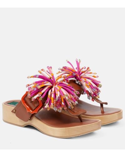 Red Emilio Pucci Shoes for Women | Lyst