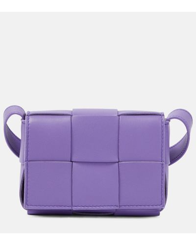 Purple Bottega Veneta Shoulder bags for Women | Lyst