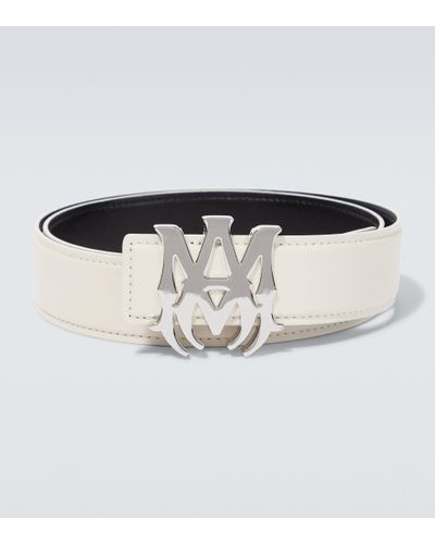 White Amiri Belts for Men | Lyst