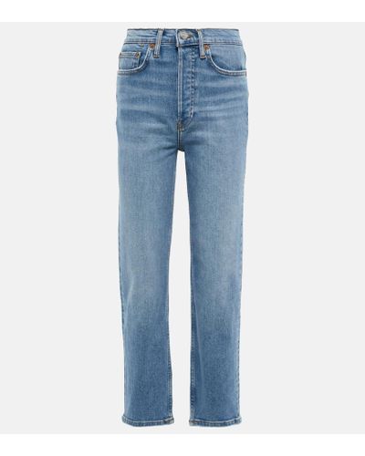 Blue RE/DONE Jeans for Women | Lyst