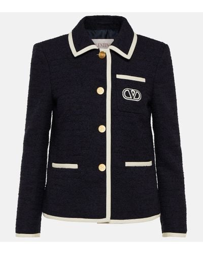 Blue Valentino Jackets for Women | Lyst