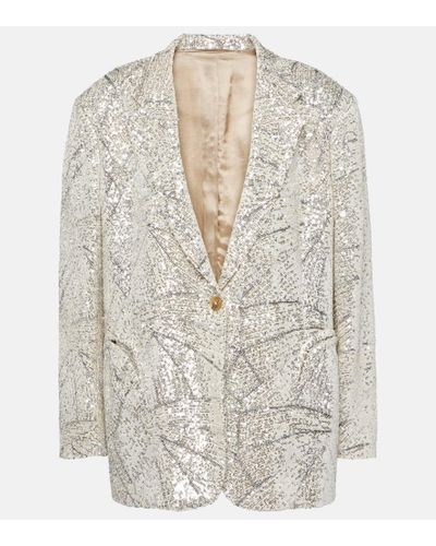 White Blazé Milano Jackets for Women | Lyst