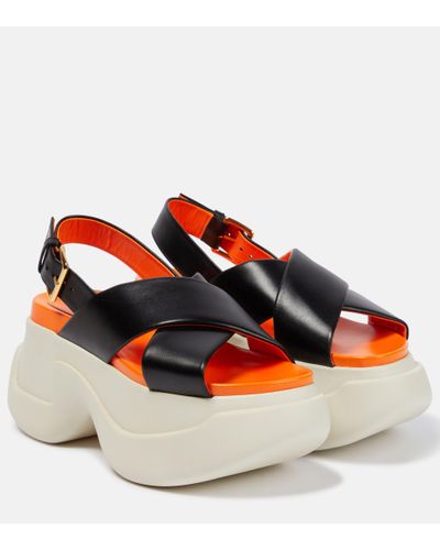 Red Marni Shoes for Women | Lyst
