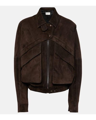 Magda Butrym Suede Jackets for Women | Lyst