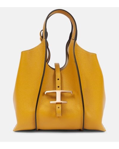Yellow Tod's Tote bags for Women | Lyst