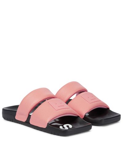 Pink Acne Studios Flats for Women | Lyst