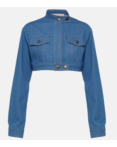 Blue AYA MUSE Jackets for Women | Lyst