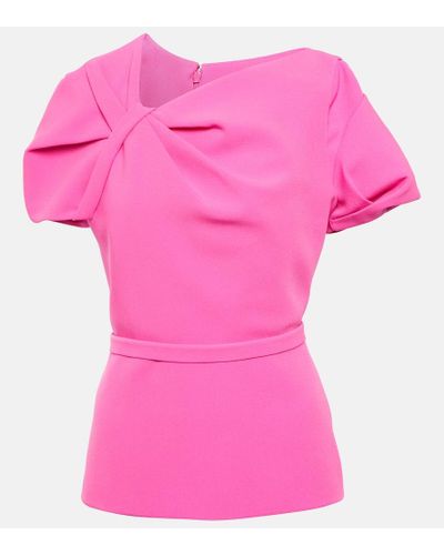 Pink Safiyaa Tops For Women Lyst