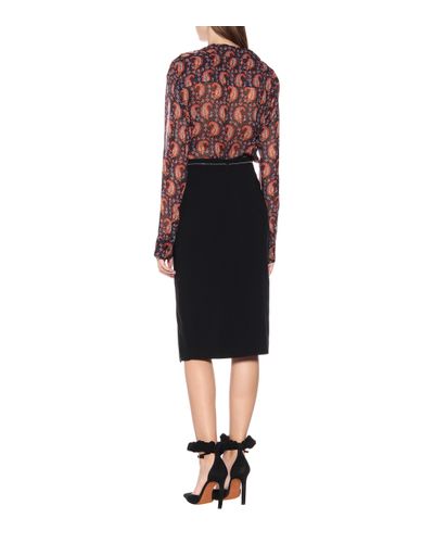 Altuzarra Embellished Midi Skirt in Black - Lyst