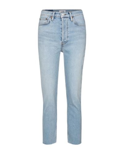 Blue RE/DONE Jeans for Women | Lyst