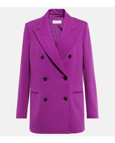 Purple Max Mara Jackets for Women | Lyst