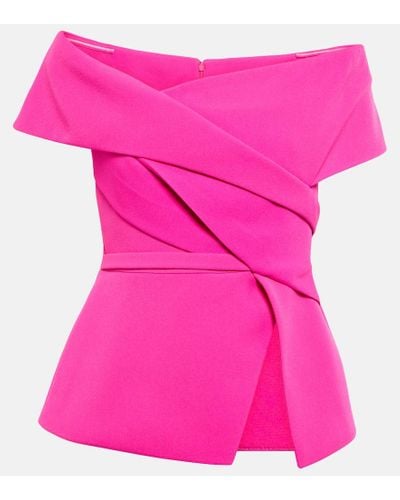 Pink Safiyaa Tops For Women Lyst