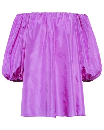 Purple Valentino Tops for Women | Lyst