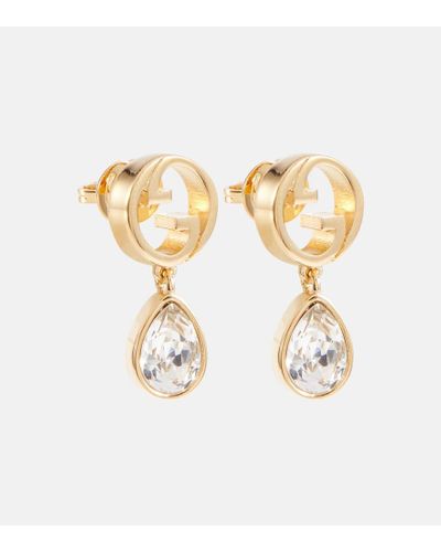 Metallic Gucci Earrings and ear cuffs for Women | Lyst