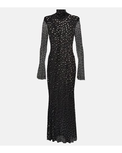 Black Self Portrait Dresses For Women Lyst