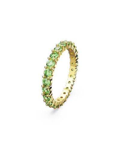 Metallic Swarovski Rings for Women | Lyst