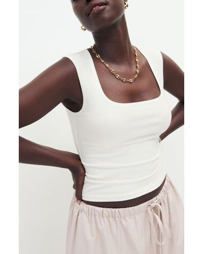 White Reformation Tops for Women | Lyst