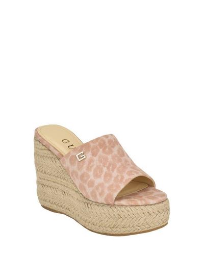 Natural Guess Heels for Women | Lyst