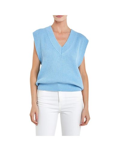 English Factory Vest Tops for Women | Lyst