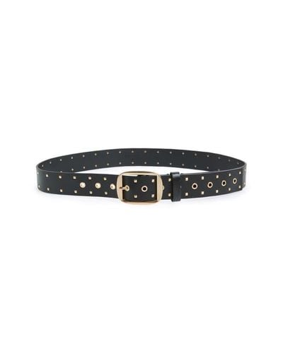 Black AllSaints Belts for Women | Lyst