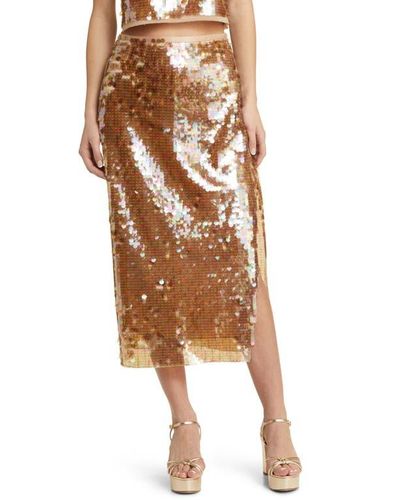 Brown LoveShackFancy Skirts for Women | Lyst