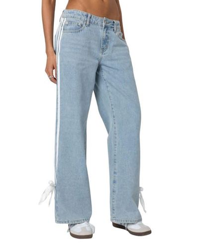 Blue Edikted Jeans for Women | Lyst