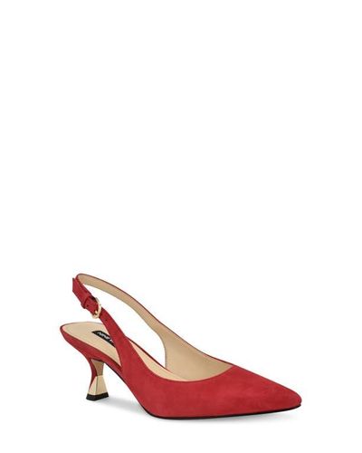 Red Kitten Heels for Women - Up to 40% off | Lyst
