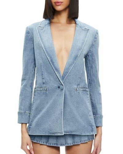 Blue Alice + Olivia Jackets for Women | Lyst