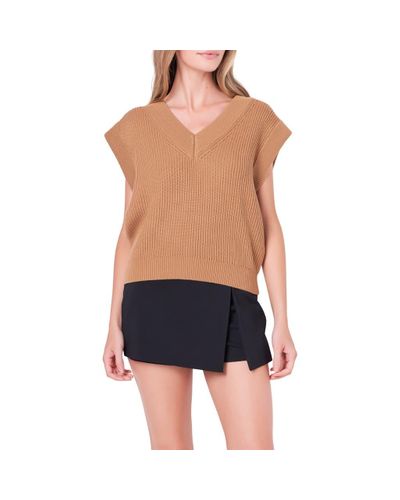 English Factory Vest Tops for Women | Lyst
