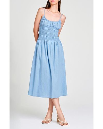 Wayf Linen Dresses for Women | Lyst