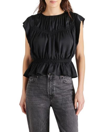Black Steve Madden Tops for Women | Lyst