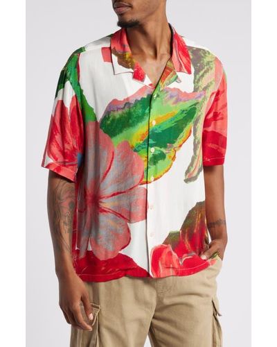 Red PacSun Shirts for Men | Lyst