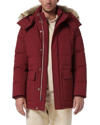 Red Andrew Marc Jackets for Men | Lyst