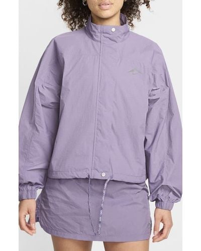 Purple Nike Jackets for Women | Lyst