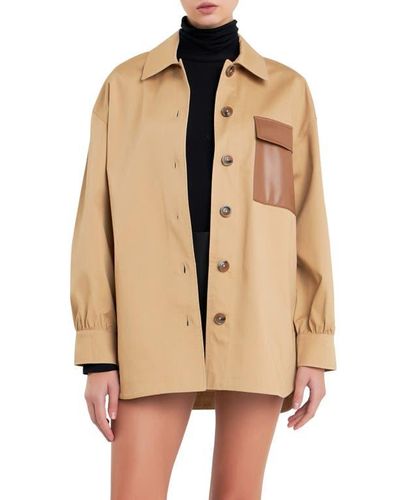 English Factory Casual jackets for Women | Online Sale up to 53% off | Lyst