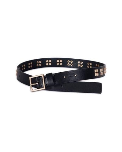 Black AllSaints Belts for Women | Lyst