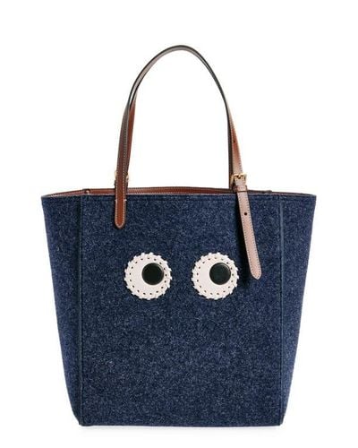 Blue Anya Hindmarch Tote bags for Women | Lyst
