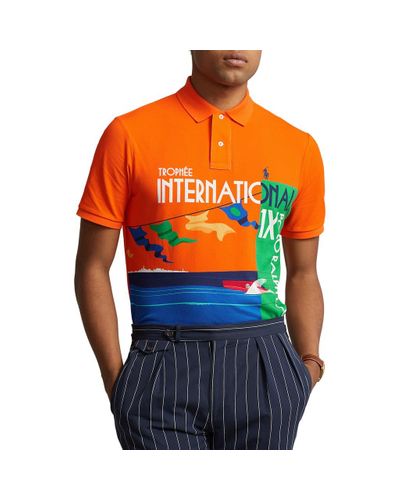 Orange Polo Ralph Lauren Clothing for Men | Lyst