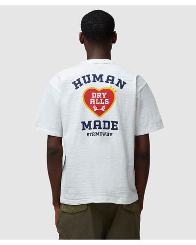 White Human Made T-shirts for Men | Lyst