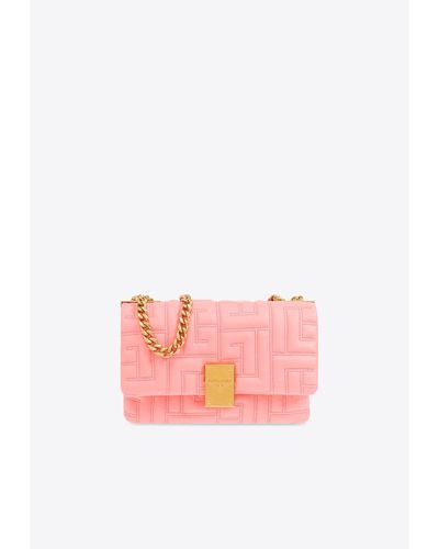 Pink Balmain Shoulder bags for Women | Lyst