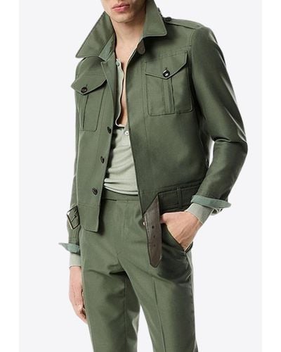 Green Tom Ford Jackets for Men | Lyst