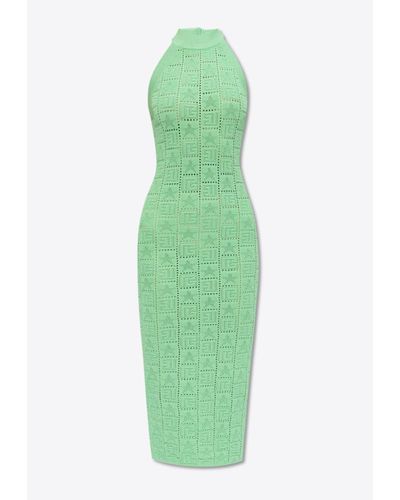 Green Balmain Dresses for Women | Lyst