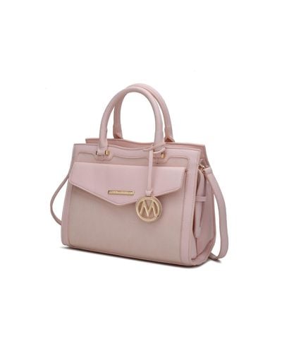 Pink MKF Collection by Mia K Satchel bags and purses for Women | Lyst