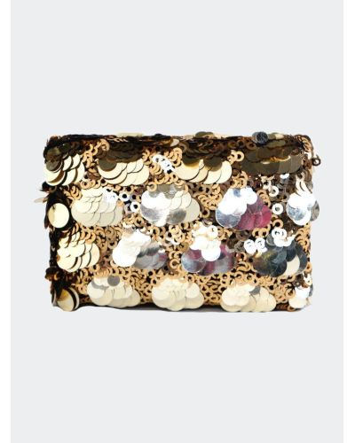 Metallic Simitri Clutches and evening bags for Women | Lyst