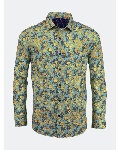 Teal Green Shirts for Men | Lyst