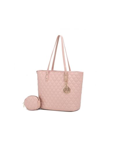 Pink MKF Collection by Mia K Tote bags for Women | Lyst