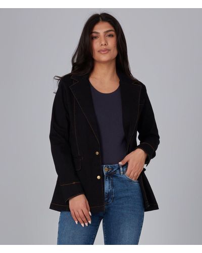 Black Lola Jeans Jackets for Women | Lyst