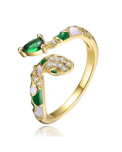 Metallic Rachel Glauber Rings for Women | Lyst